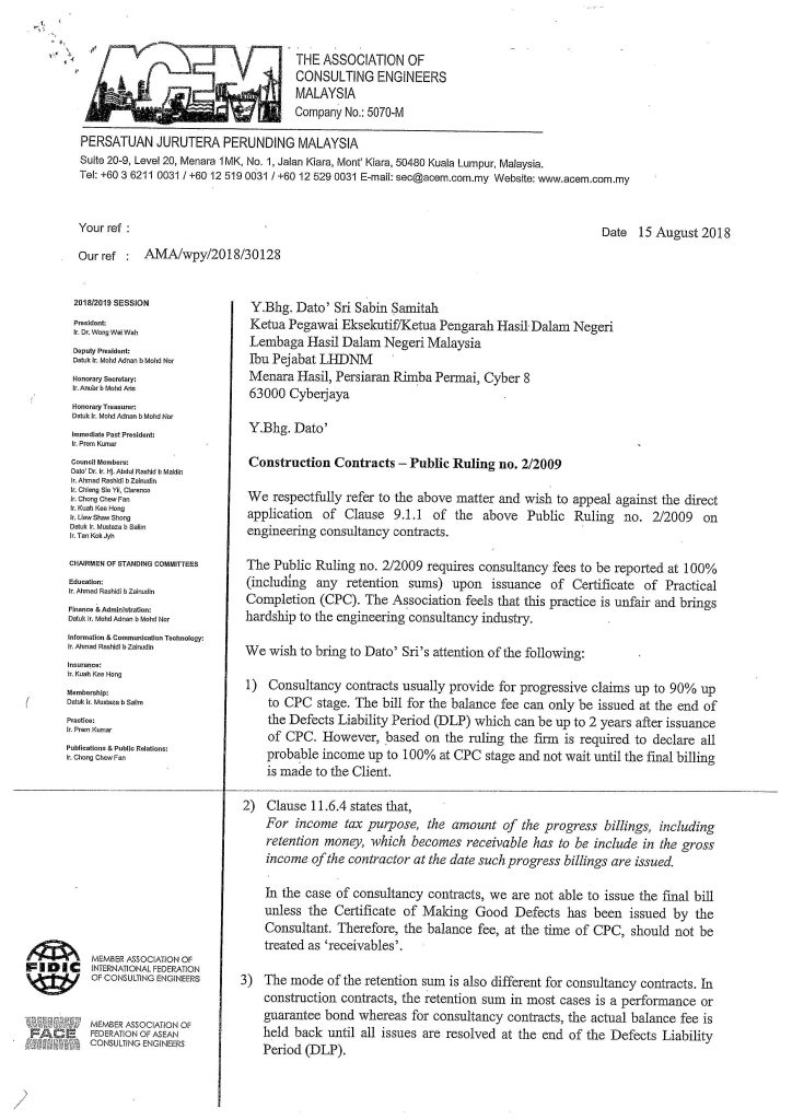 IRB Public Ruling 2/2009 – Construction Contracts – Association of ...